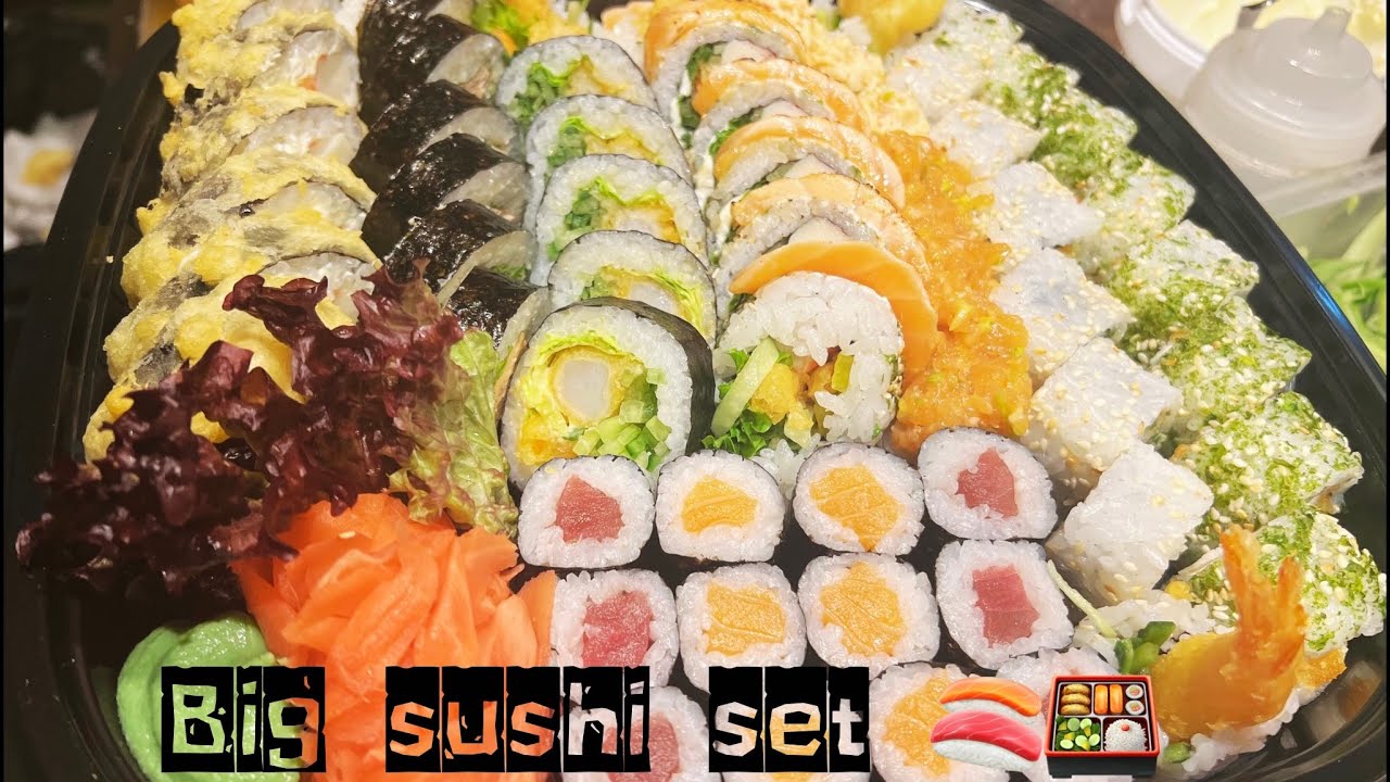 Big Sushi set #youtube #sushi #fish #cooking #poland #warszawa #viralvideo #fyp - YouTube