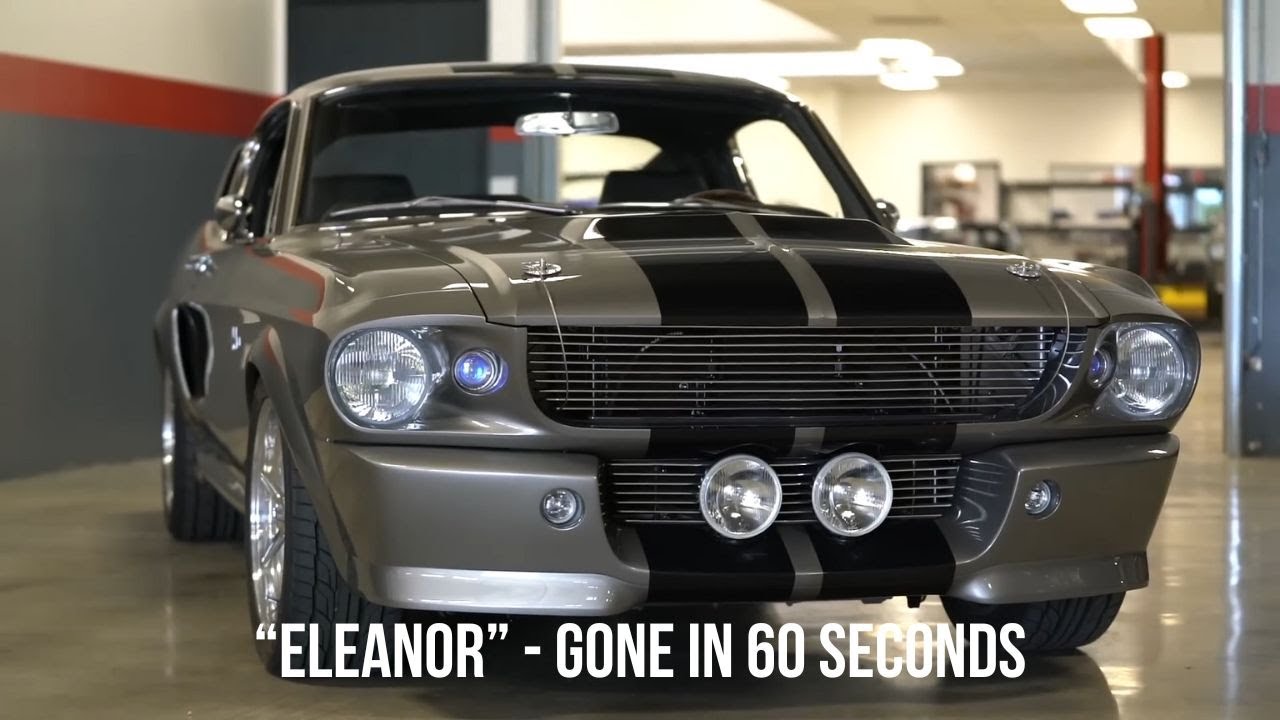 Eleanor Ford Mustang Shelby GT500 1967 from Gone in 60 Seconds - YouTube