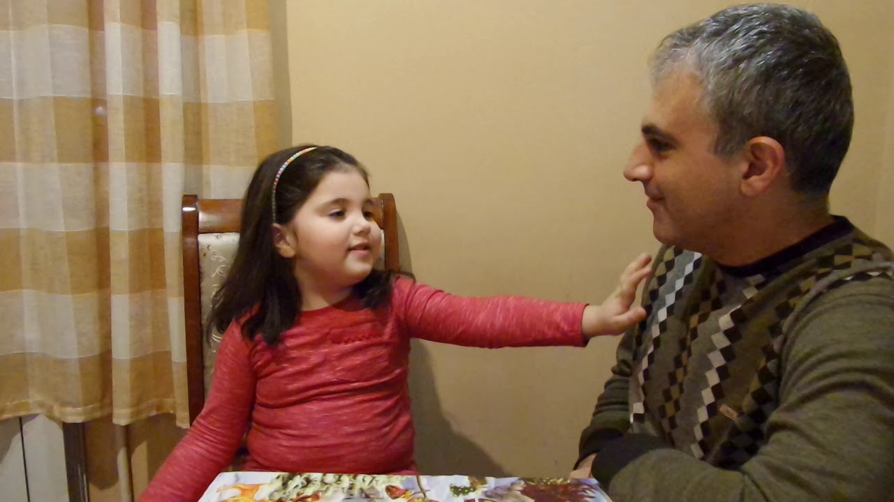 Maria and her father (Greetng dialogue) - YouTube
