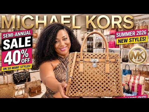 LAUFT! Michael Kors Angesagte Luxustaschen Halbjahres-Sale 2026 – 40 % Rabatt auf die neuesten So...