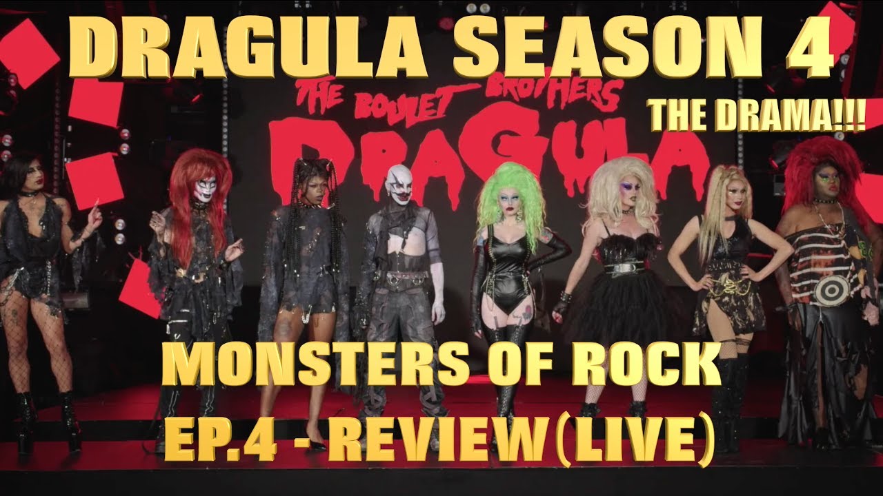 Dragula Season 4 - Ep. 4 - Monster of Rock - Review (Live) - YouTube