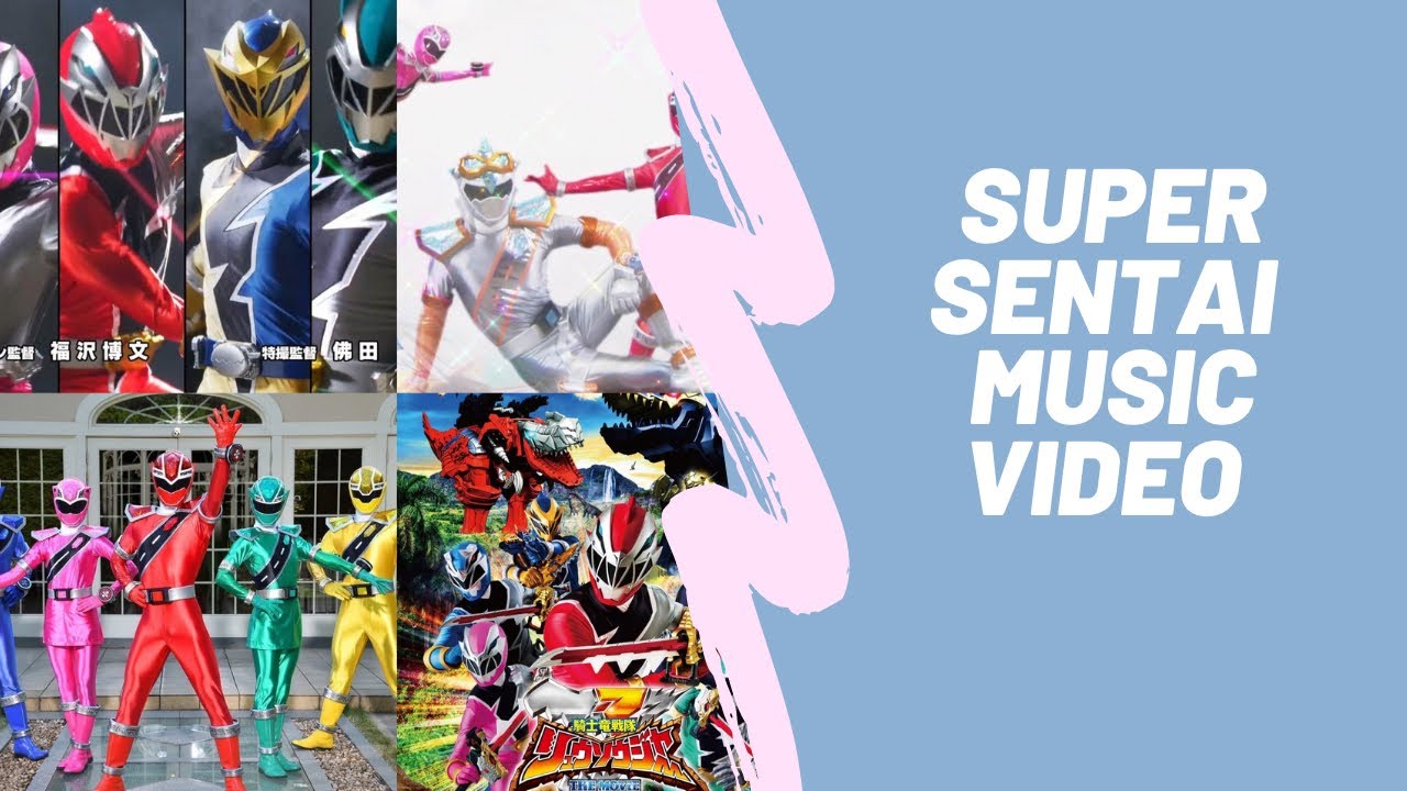 Super sentai music video - YouTube