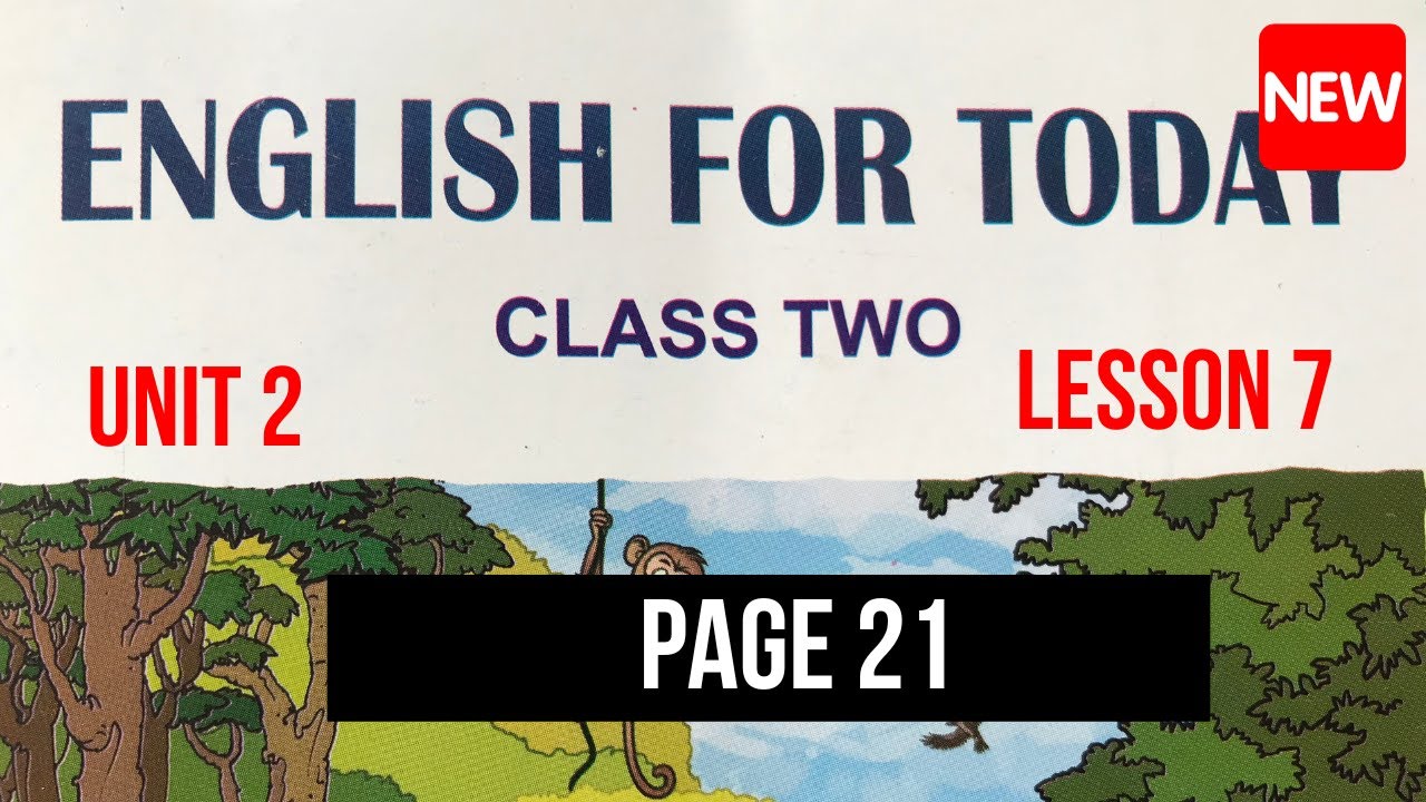 Class 2 English Page 21 Unit 2 Lesson 7 | 2024 | দ্বিতীয় শ্রেণির ...
