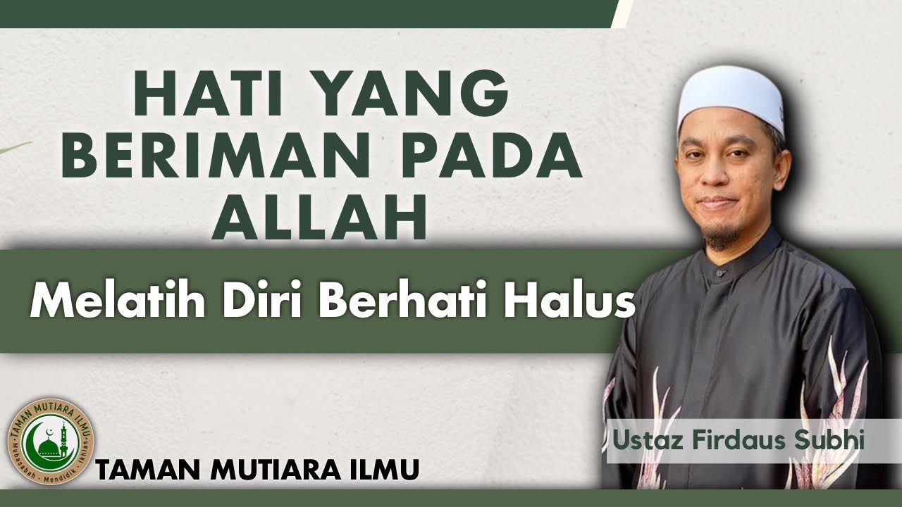 Ustaz Firdaus Subhi - YouTube
