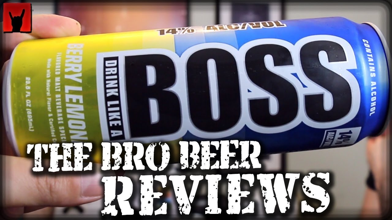 Boss Berry Lemonade 14% abv - The Bro Beer Reviews - YouTube