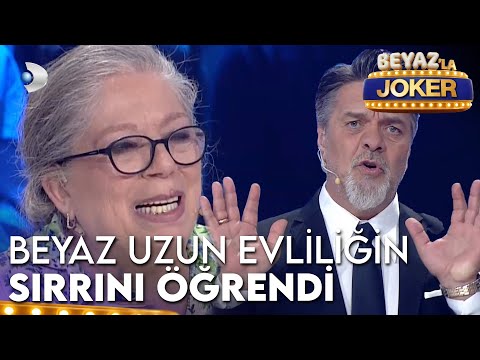 Yarışmacımız Uzun Evliliğin Sırrını Beyaz'a Verdi!  - Beyaz'la Joker 2. Bölüm