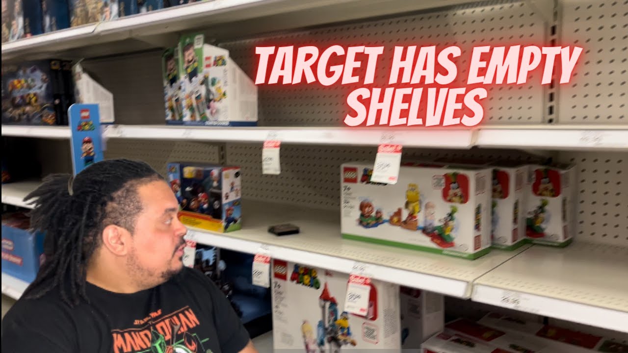 Target has empty TOY shelves 🤯 - YouTube