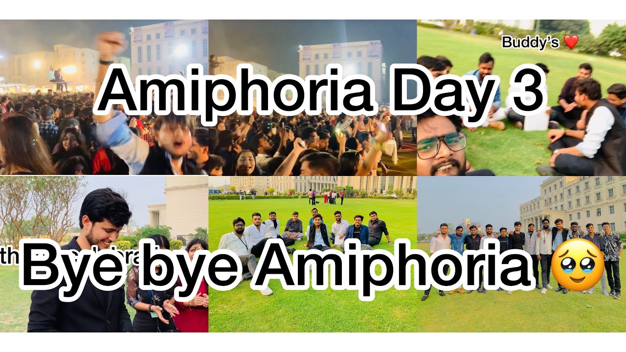 New Amiphoria Day 3 #amityuniversity #vlog #vlogger #vlogging #vlog # ...