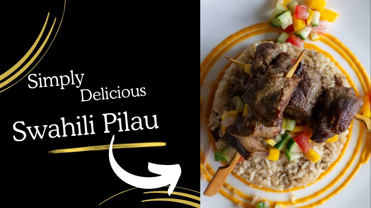 Authentic delicious Swahili Goat Pilau - YouTube