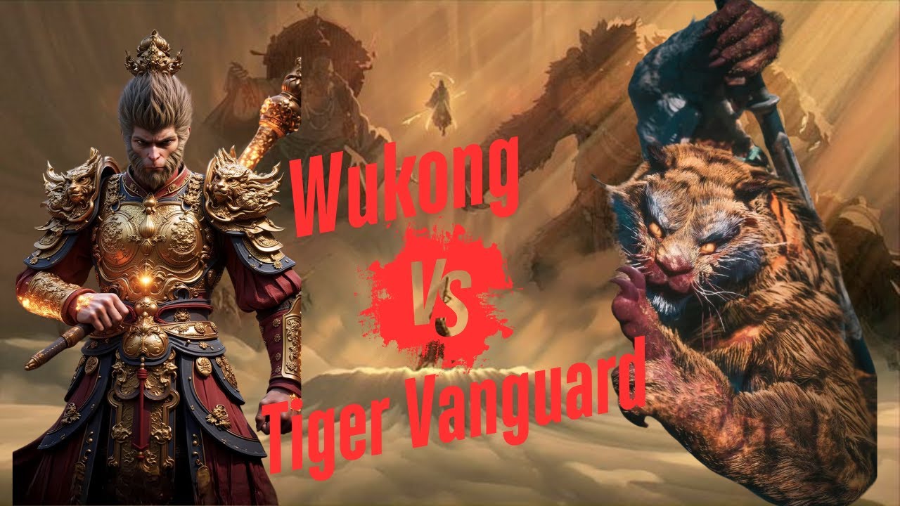 Wukong Vs Tiger Vanguard - Black Myth Wukong - YouTube