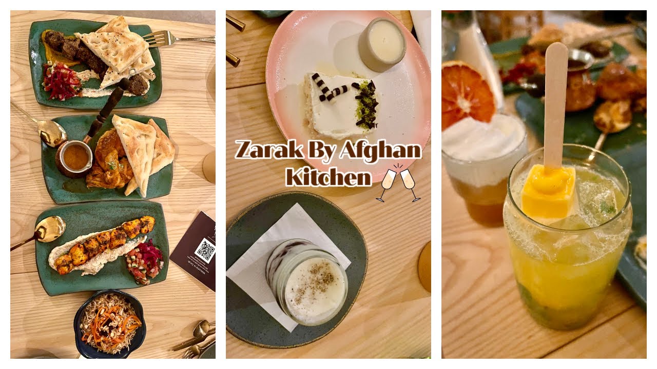 Evening @Zarak by Afghan Kitchen - YouTube