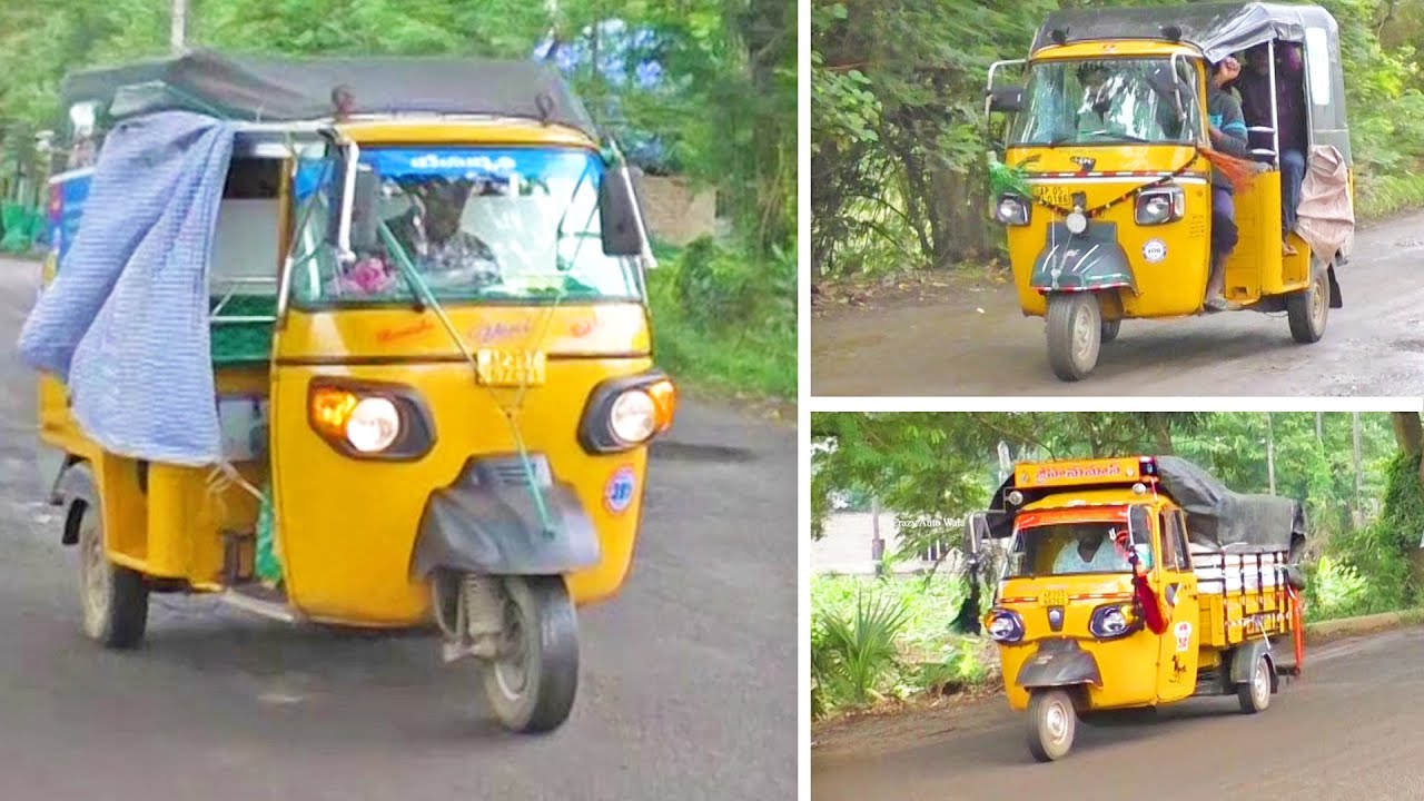 Piaggio Ape, Bajaj RE Maxima, Mahindra Alfa Auto Rickshaw 3 Wheelers ...