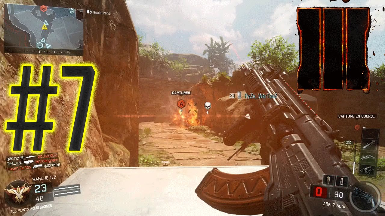 CALL OF DUTY: BO3 (PS4) - Gameplay sur la bêta #7 [Séraph, ARK-7] - QUE ...