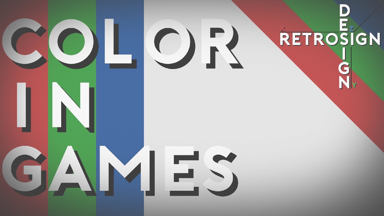 Using Color in Video Games | RetrOsign - YouTube
