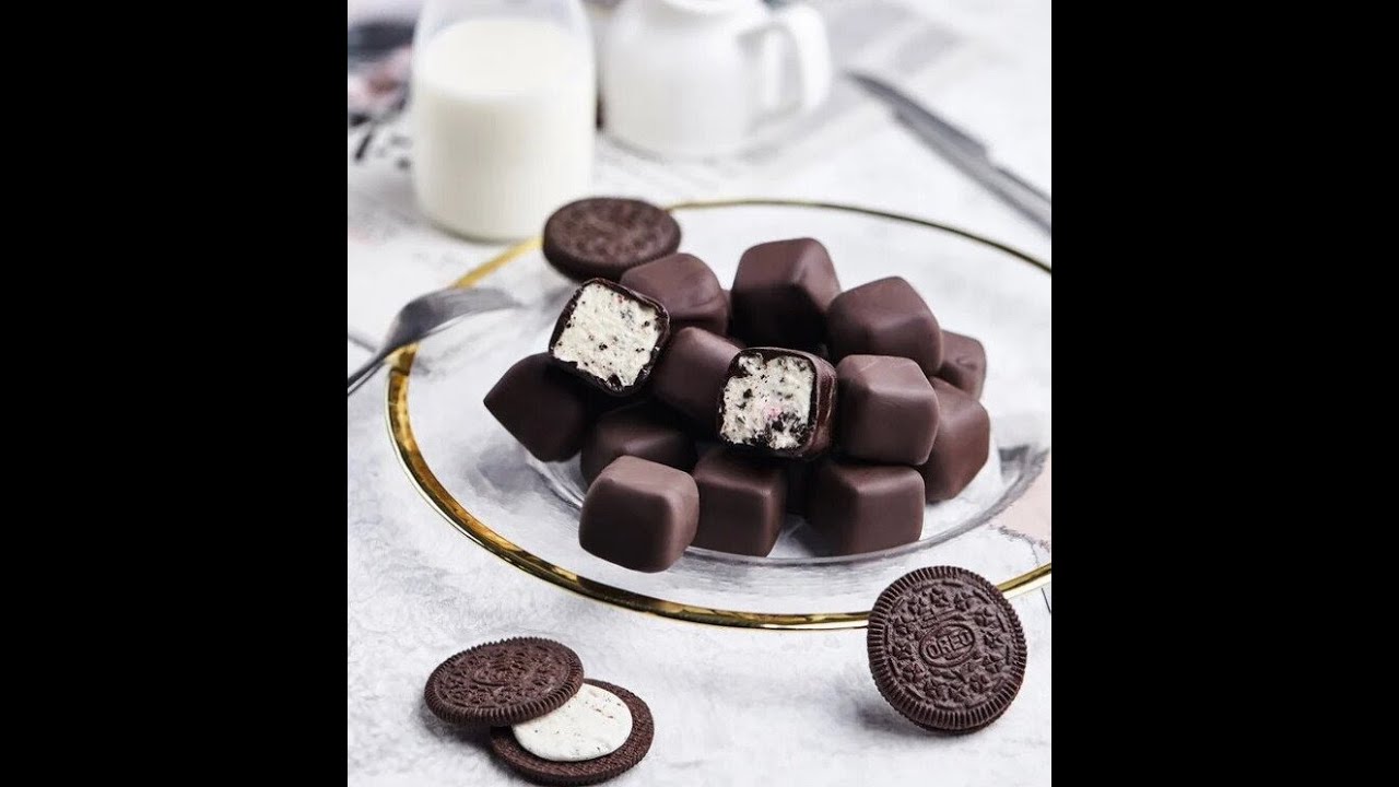 Oreo ice-cream cube || Oreo ice cream recipe || OREO ICE CREAM Create ...