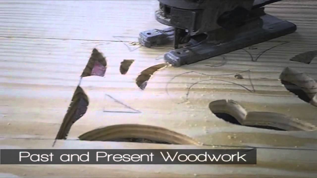 Past and Present Woodwork™ Cutting Fret Work - YouTube