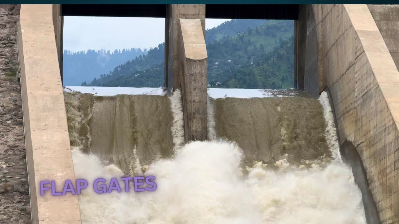 Flap Gates Fully Opened - YouTube