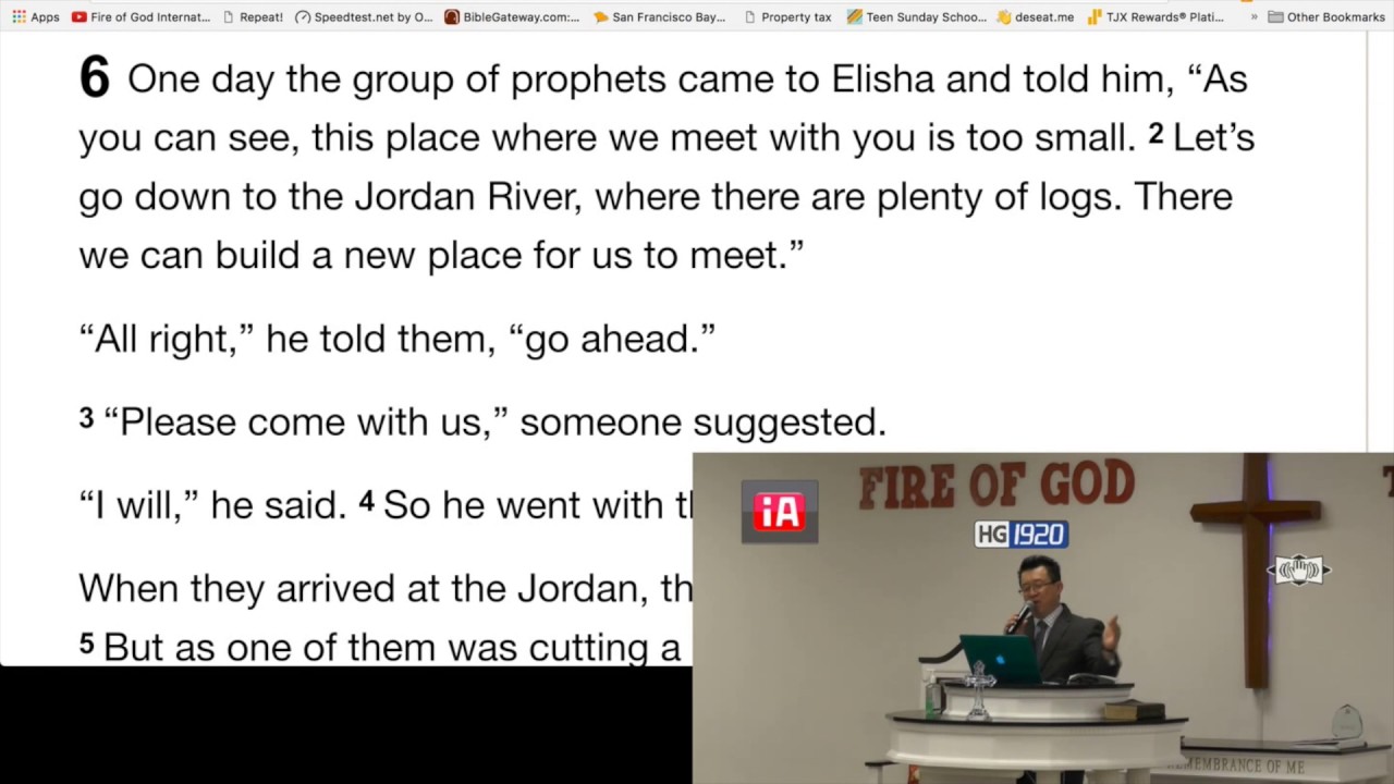 Elisha and the floating Ax - YouTube