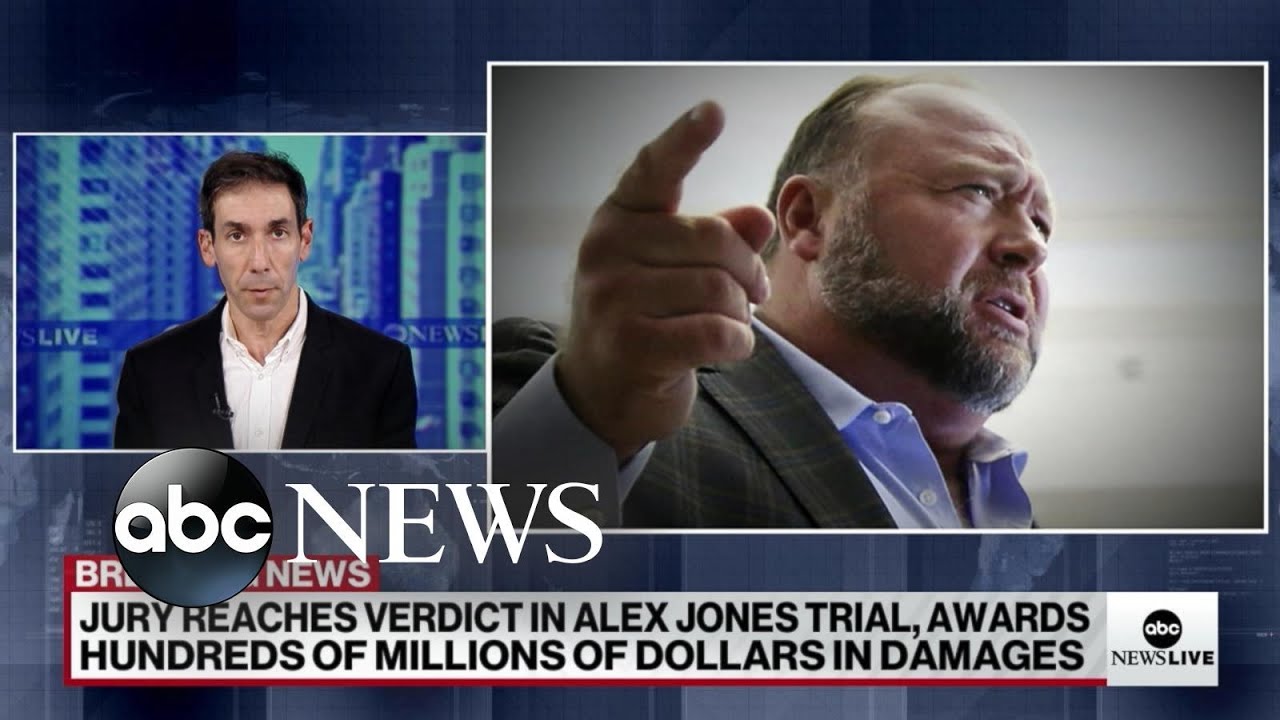 Jury reaches verdict in trial of Alex Jones - YouTube