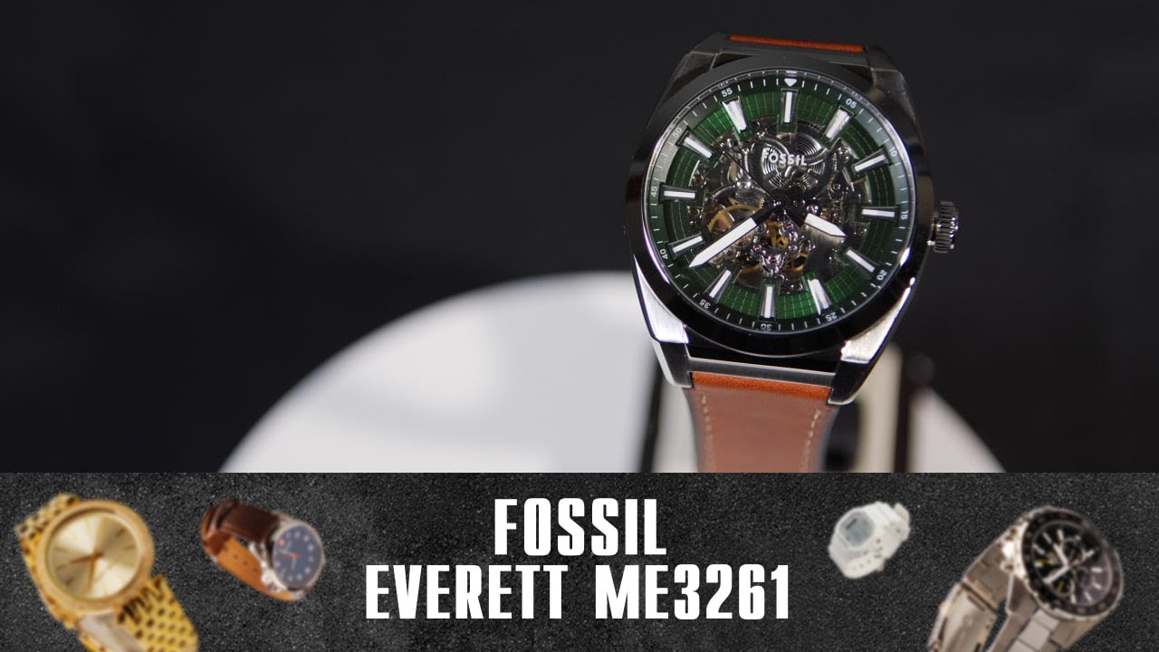 Fossil Everett ME3261. Огляд\Review by secunda.com.ua - YouTube