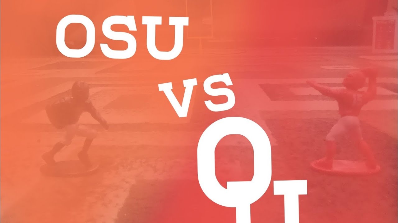 OU vs. OSU Football Stop motion video - YouTube