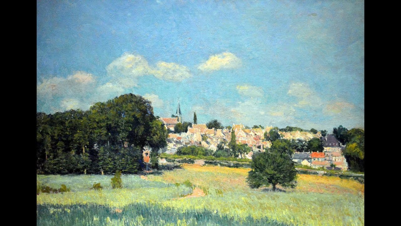 SISLEY, Alfred - Paintings by Alfred Sisley in the Art Gallery of ...