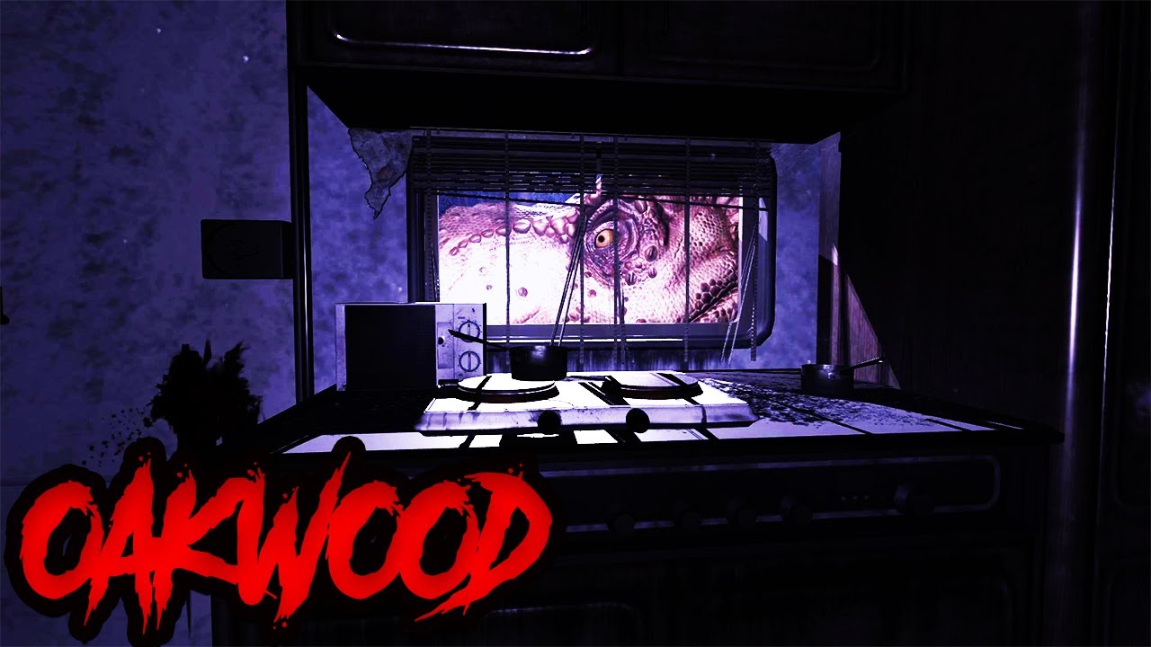 This dinosaur horror game is SCARY!!/ Oakwood Horror game full gameplay ...