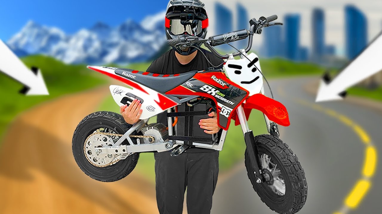 I Built a Mini Bike "Scrambler" - YouTube