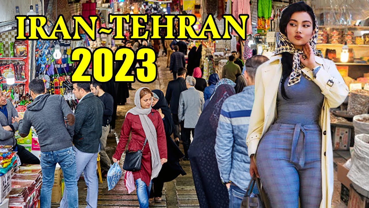 IRAN - Walking Tour in Tehran City | 2023 IRAN new lifestyle Tehran ...
