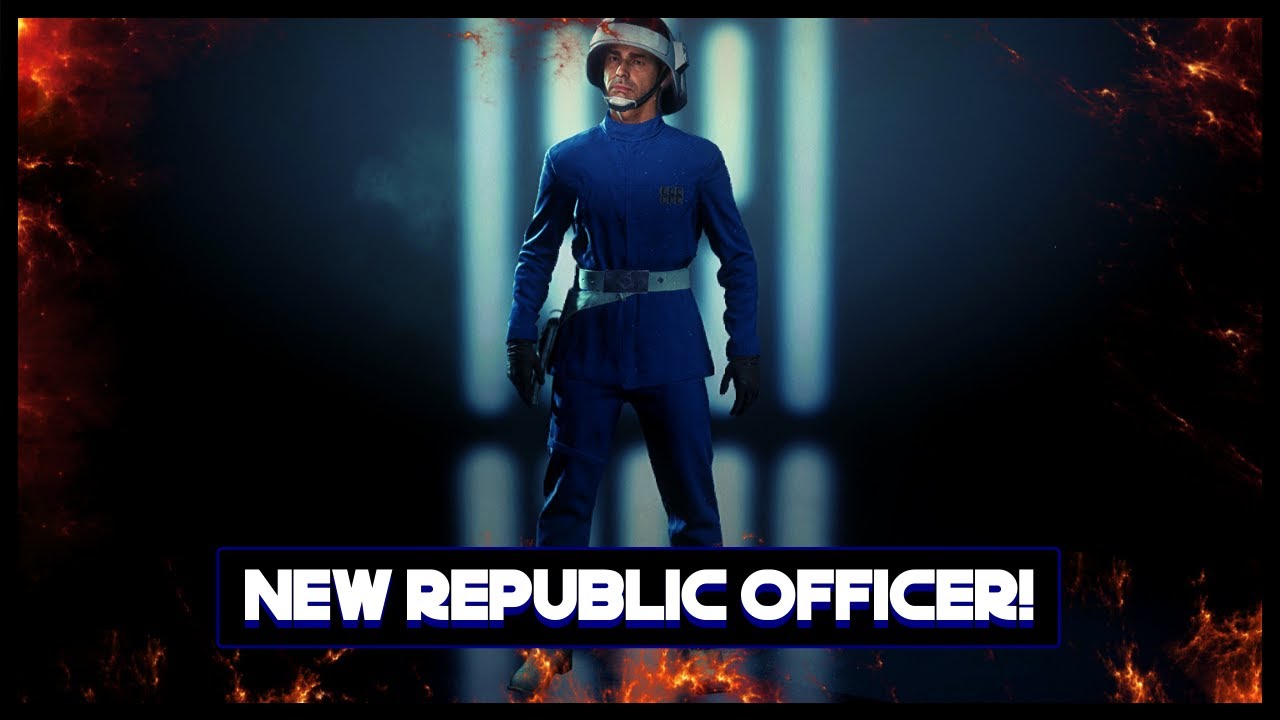 New Republic Officer- a Battlefront 2 mod showcase - YouTube