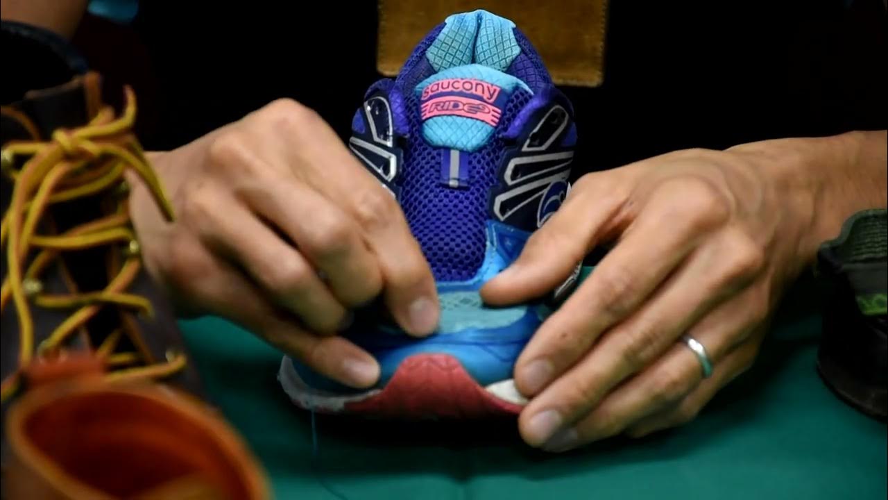 Fix-It at Home! Shoe Repair – Tennis Shoes - YouTube