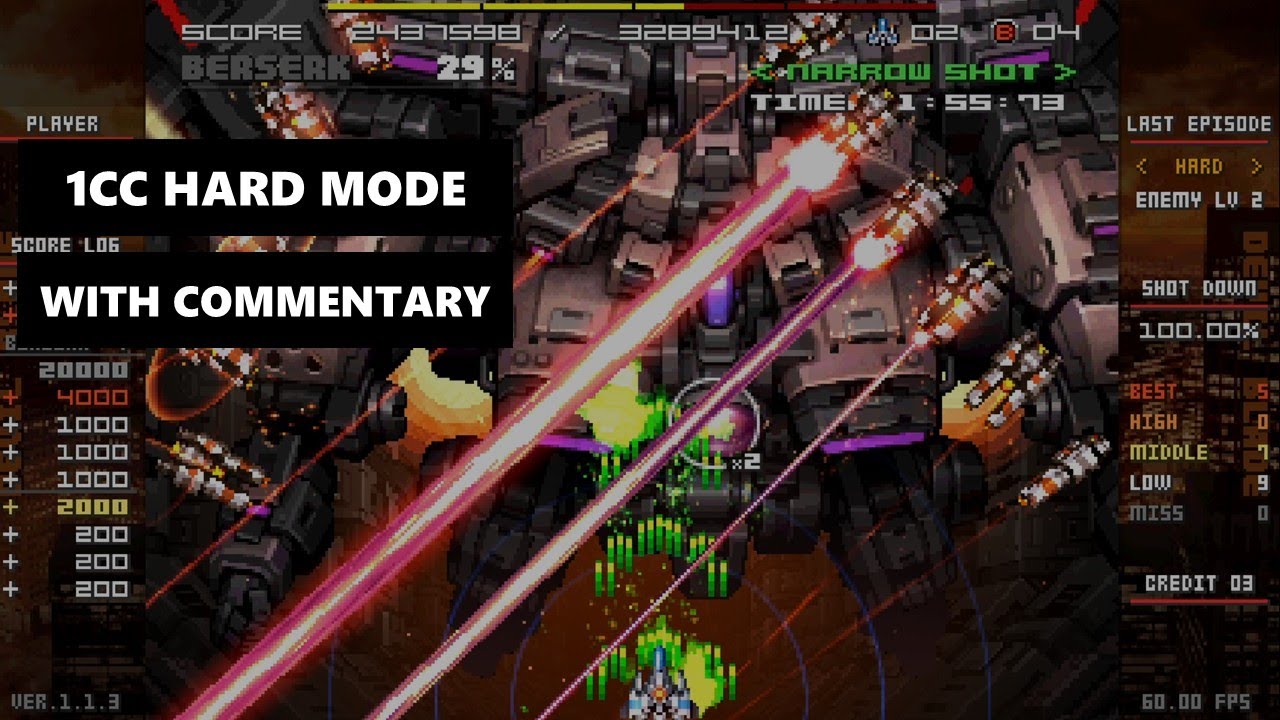 Devil Blade Reboot (Steam), 1CC, Hard difficulty with commentary - YouTube