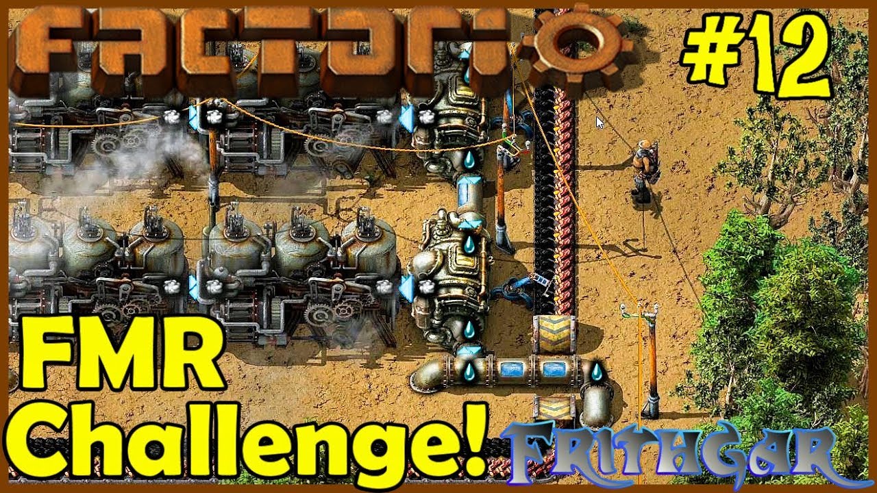 Factorio Million Robot Challenge #12: Burning Timber! - YouTube