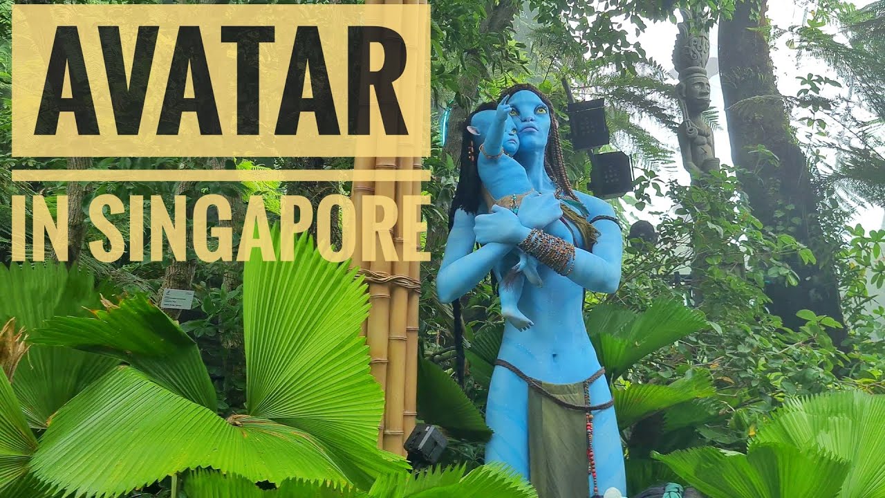 AVATAR IN SINGAPORE!! Pandora city in Cloud forest Garden by the bay ...