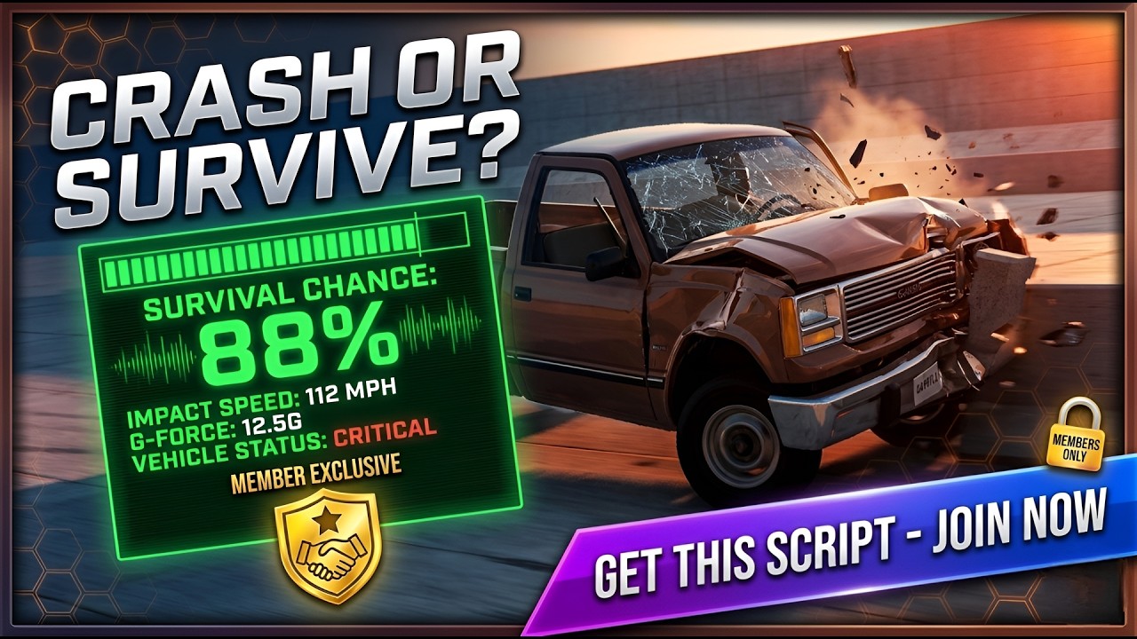 Master the Crash! New Survival Script & Analysis | BeamNG.drive - YouTube
