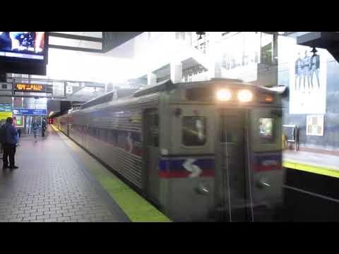 SEPTA REGIONAL RAIL TRENTON AND 30TH STREET TRAINS AT JEFFERSON STATION IN PHILADELPHIA - YouTube