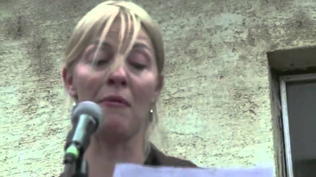 speech by Milica Tomic, 4 Faces of Omarska (from Belgrade, Serbia), 09 ...