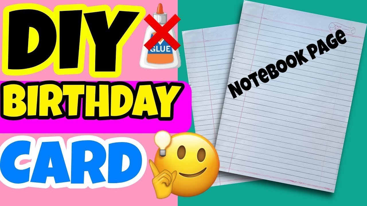 birthday gift idea|DIY Gift Idea|How to make Special Birthday Card ...