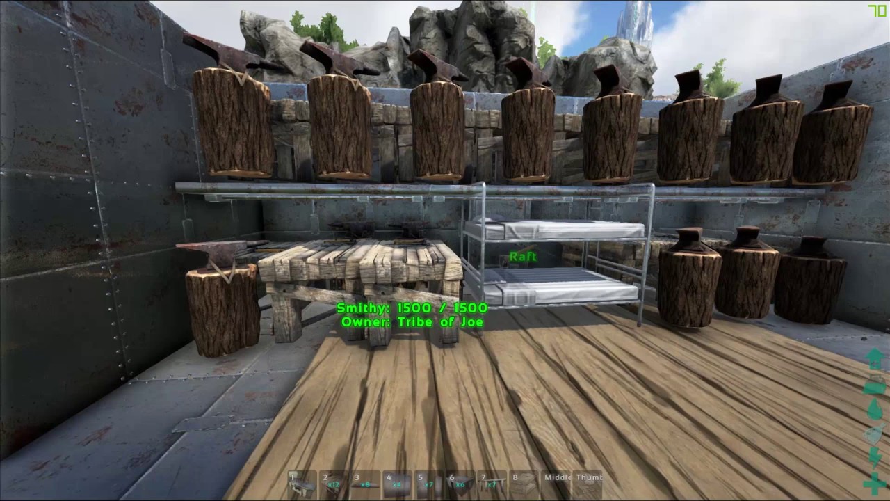 Ark Survival Evolved How To Build The Most BADASS PvP Raiding Raft In ...