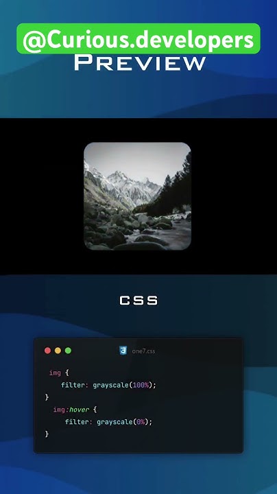 Grayscale In Css Html Css Technology Development Coding Developer Javascript