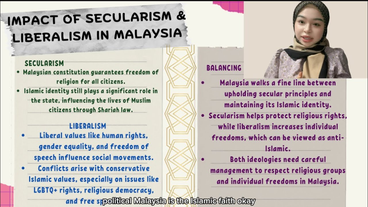 GROUP 6 ~ISLAMIC PERSPECTIVE ON SECULARISM & LIBERALISM IN MALAYSIA~ By ...