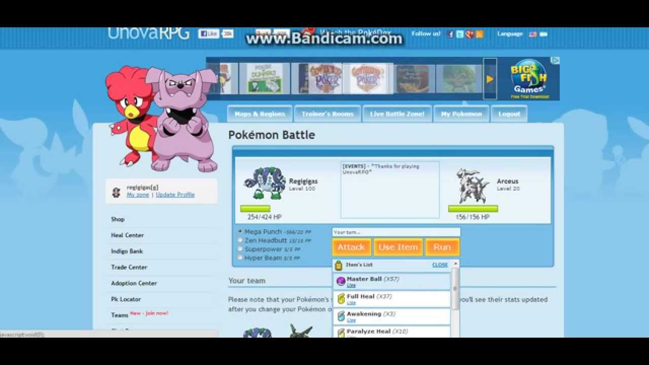 UNOVA RPG how to make any pokemon metallic - YouTube