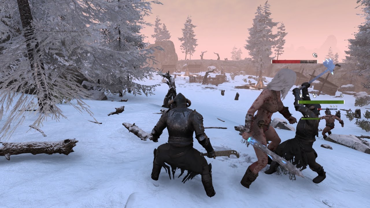Conan Exiles - These Hyperboreans are big - Exploring the North Snow ...