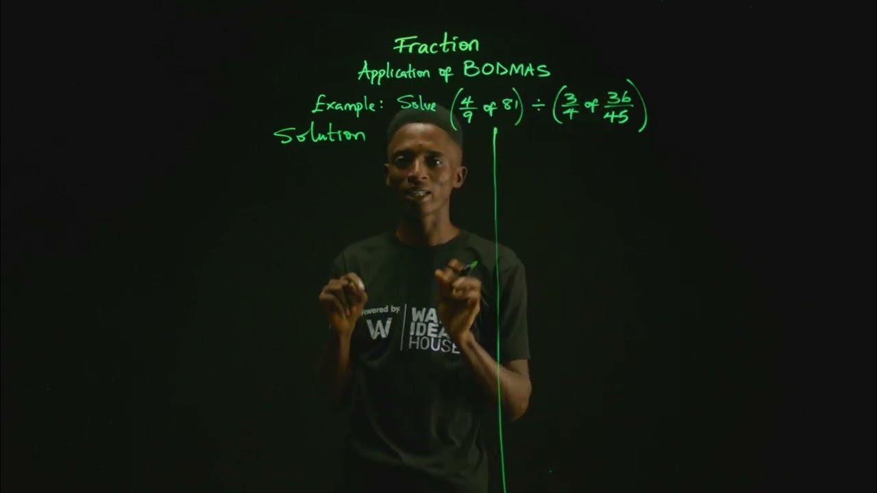 JSS1 | BODMAS | Application of BODMAS | 3 - YouTube