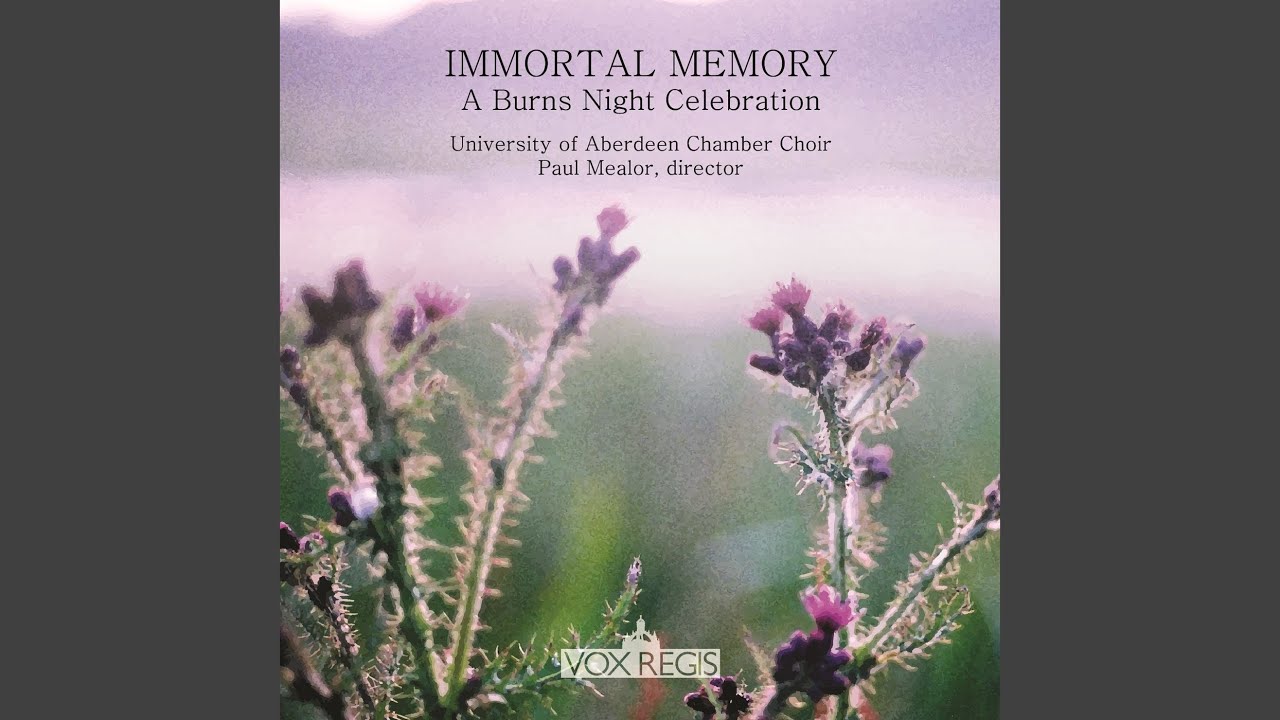The Immortal Memory - YouTube