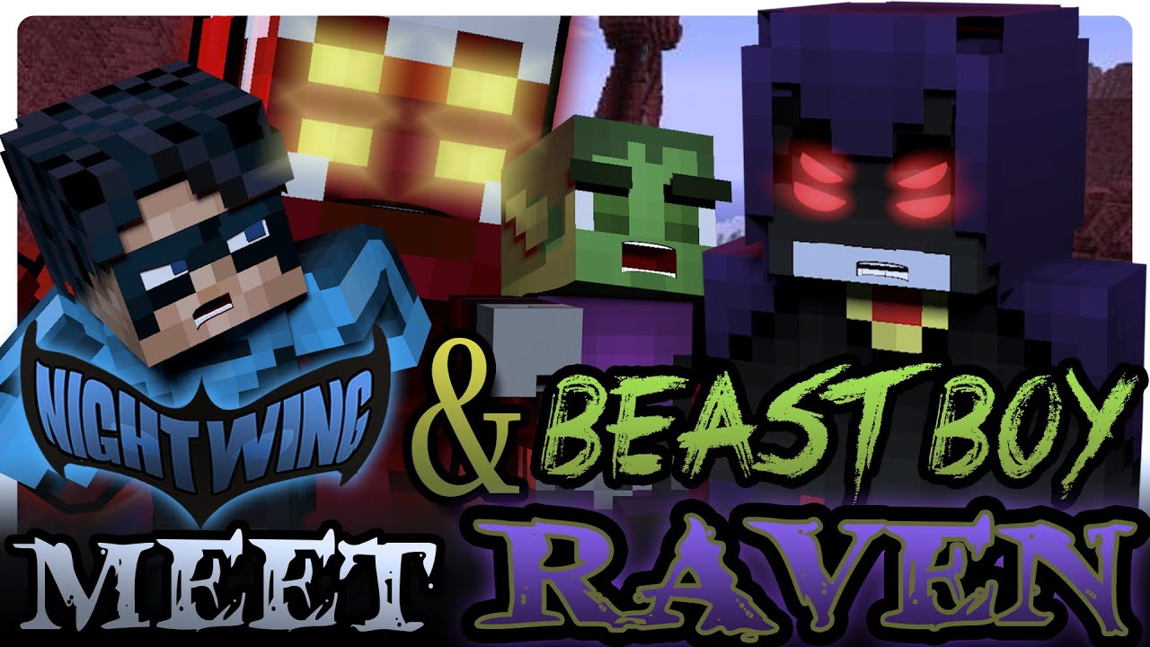Teen Titans: Meet Raven! (Minecraft Roleplay) - YouTube