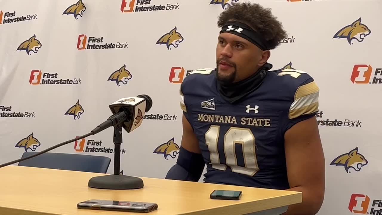 Montana State QB Sean Chambers post-UC Davis - YouTube