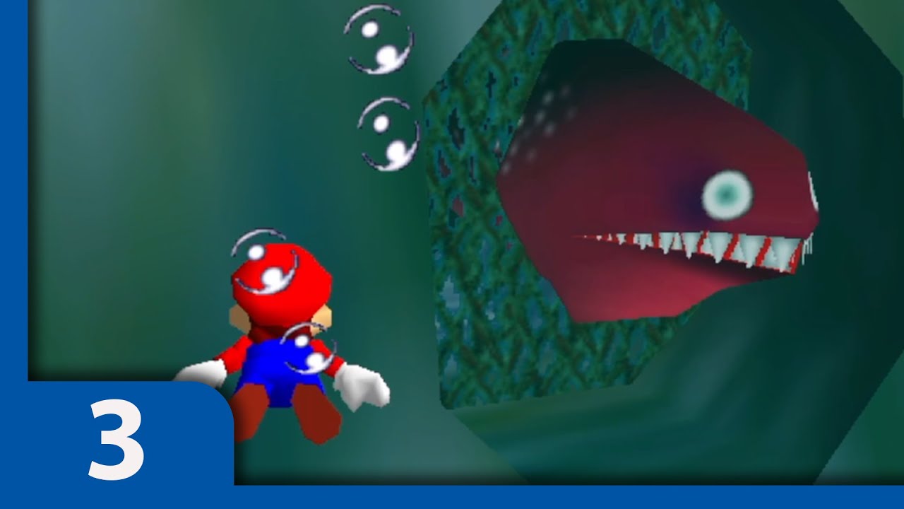 "WHO EVEN LIKES THIS EEL!?" - Super Mario 64 - 3 - YouTube