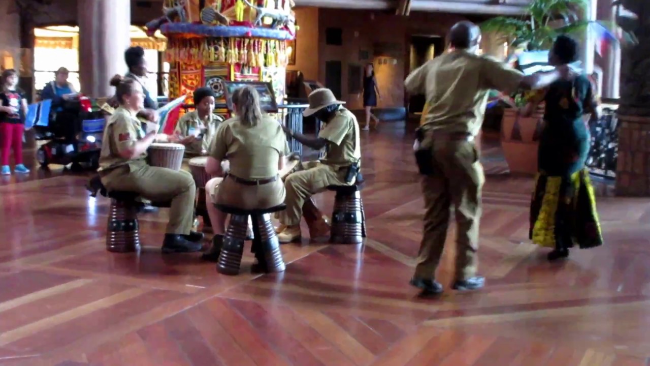 Prancing and Dancing at Animal Kingdom Lodge - YouTube