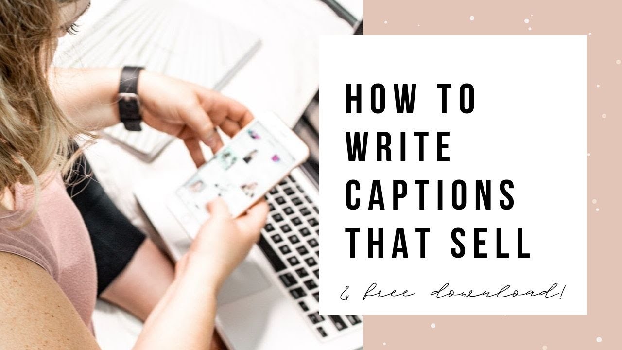 How To Write Captions That Sell & Free Download! - YouTube